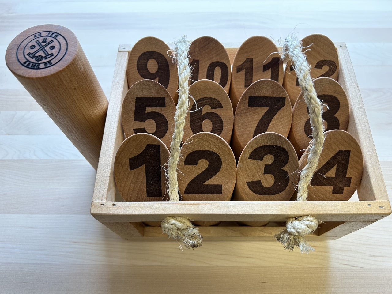 Finnish Bowling Game (Mölkky) – Au Jeu Game On